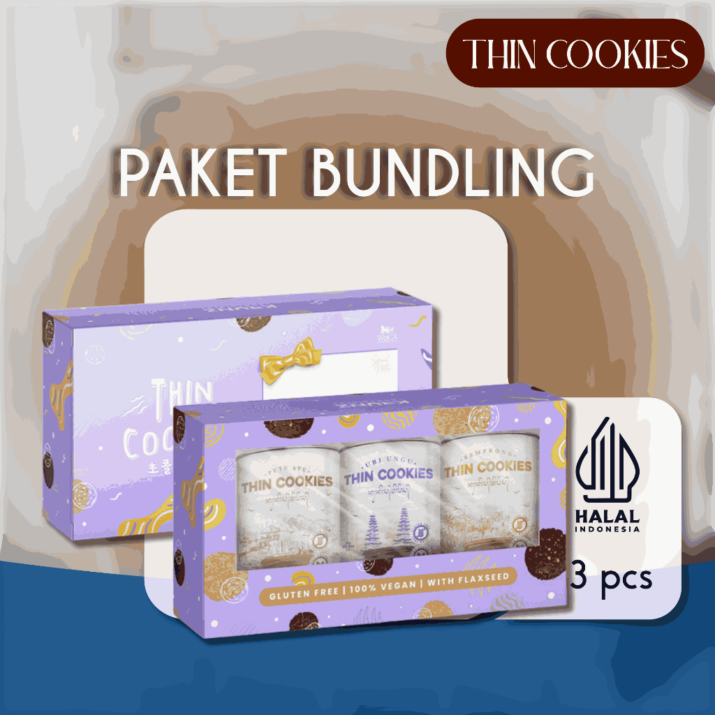 Jual WoCA Krunz Thin Cookies Paket Bundling 3 New Variant Rasa | Shopee ...