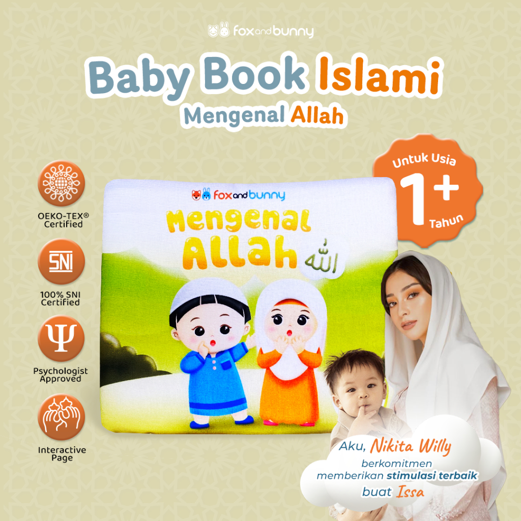Jual Foxandbunny - Baby Book Islami Mengenal Allah Tauhid Series Usia 1 ...