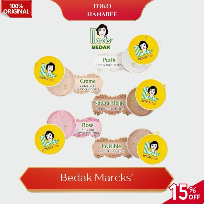 Jual MARCKS’ BEDAK BEAUTY POWDER | Shopee Indonesia