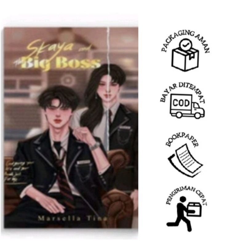Jual NOVEL SKAYA AND THE BIG BOSS BY MARSELLA TINA | Shopee Indonesia