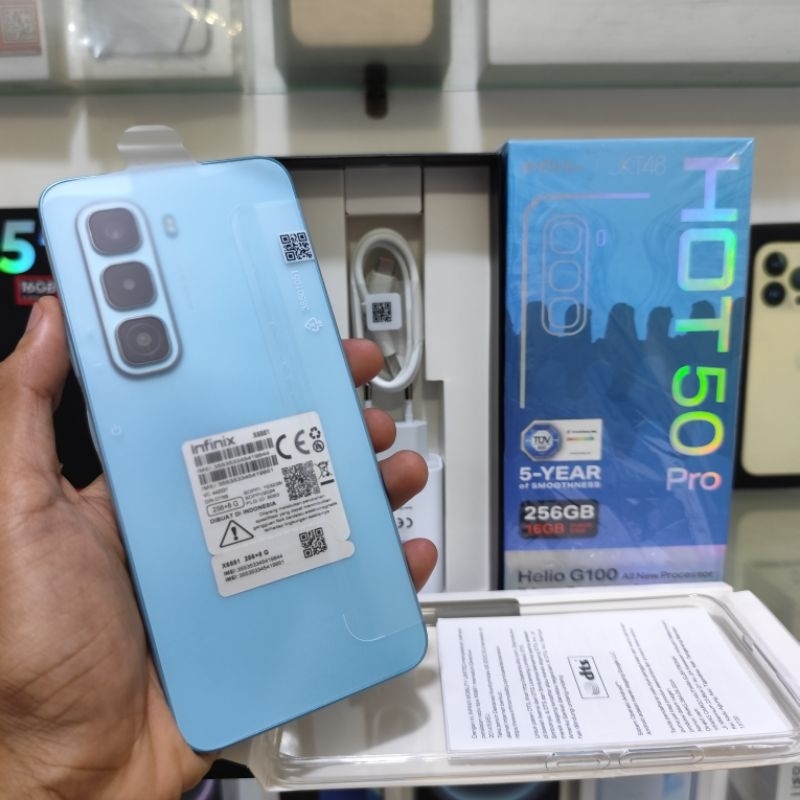 Jual Infinix Hot 50 Pro 8/256 New Open Box BNOB | Shopee Indonesia