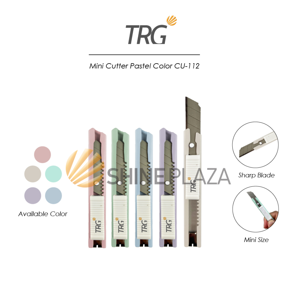 Jual TRG Mini Cutter Pastel Color CU-112 - Pemotong Kertas Cuter Kecil ...