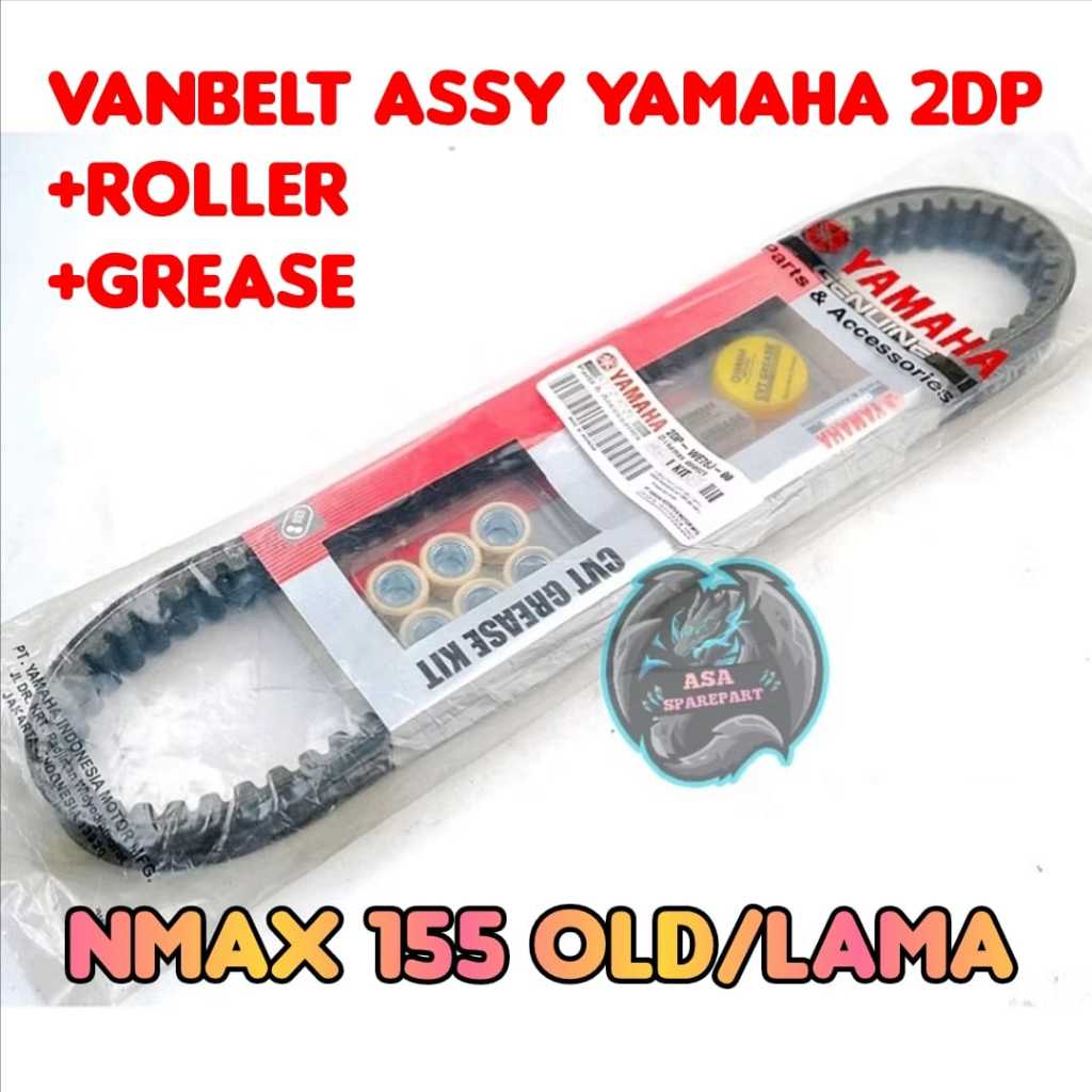Jual Vanbelt + Roller 2DP motor Yamaha Nmax 155 Old / Lama VBelt N max ...