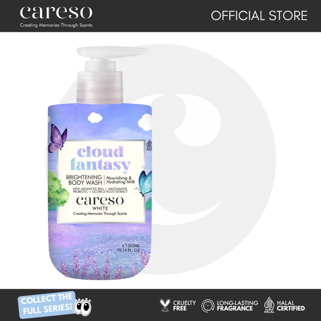 Jual CARESO - Cloud Fantasy Body Wash 300ML | Shopee Indonesia