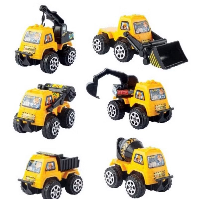 Jual Mainan Truck Kontruksi Kuning Mobil Molen | Shopee Indonesia