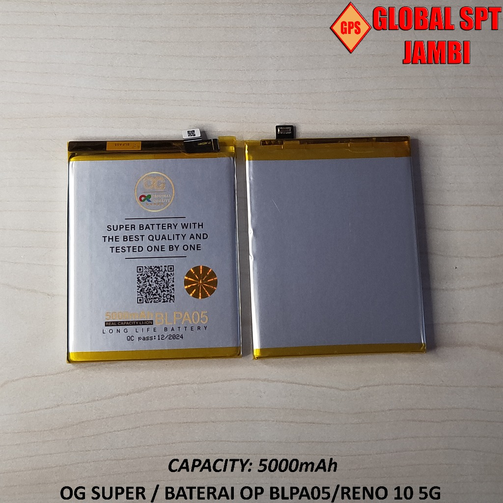 Jual OG SUPER / BATERAI OPPO BLPA05 / RENO 10 5G / BATRE / BATERE / BATTERY | Shopee Indonesia