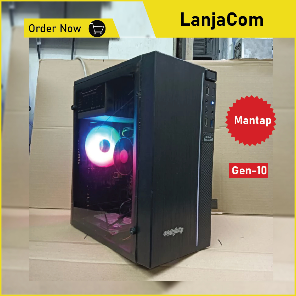 Jual Pc Rakitan Gaming i3-10105F Ram 16Gb Vga 2Gb Ssd 256Gb Mantap ...