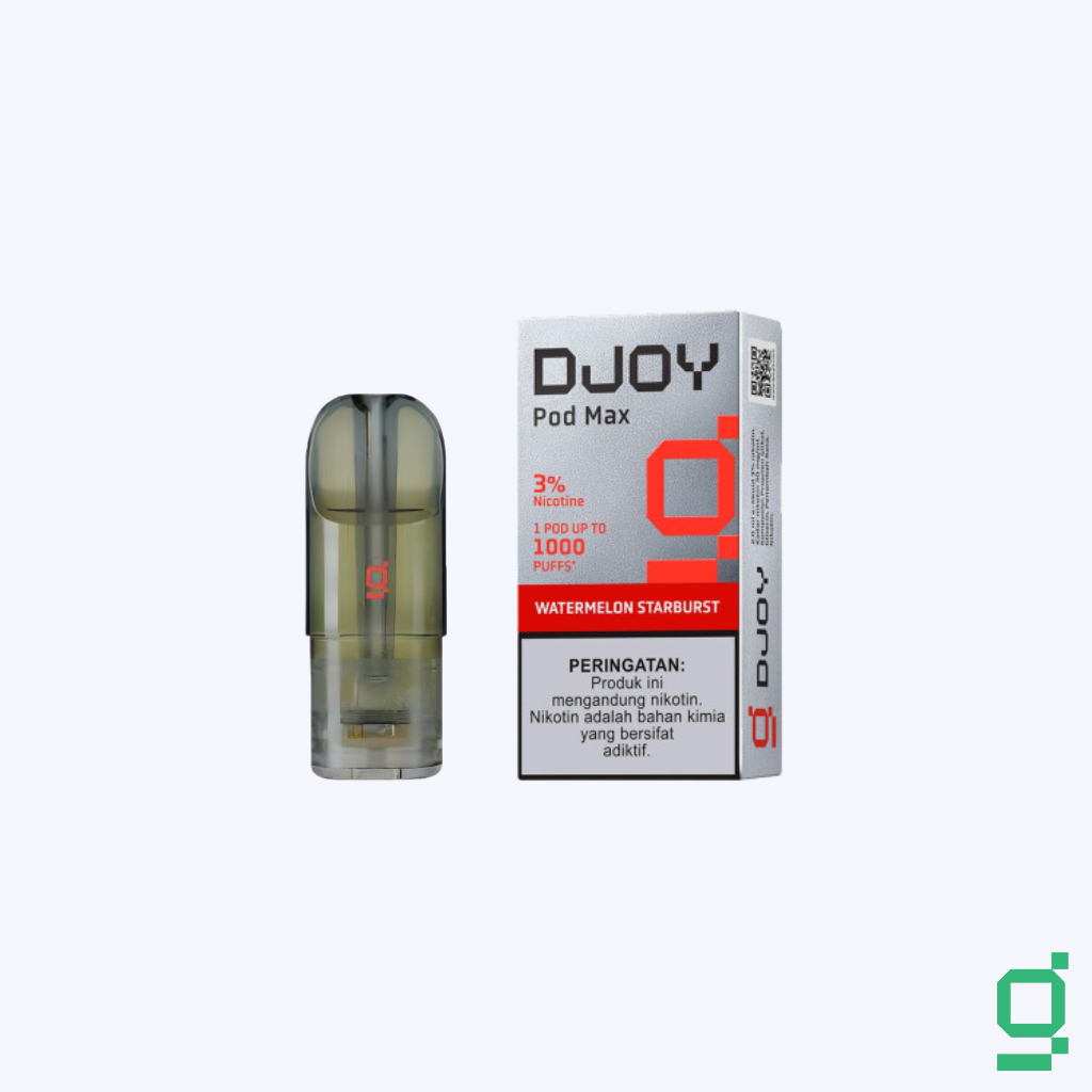 Jual DJOY - Pod Max Rokok Elektrik - Watermelon Starburst 2 ml | Shopee ...