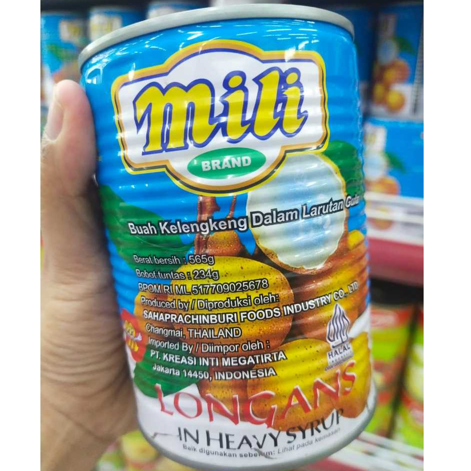Jual Mili Longan / Mili Buah Kaleng / Mili Buah Kelengkeng Dalam ...