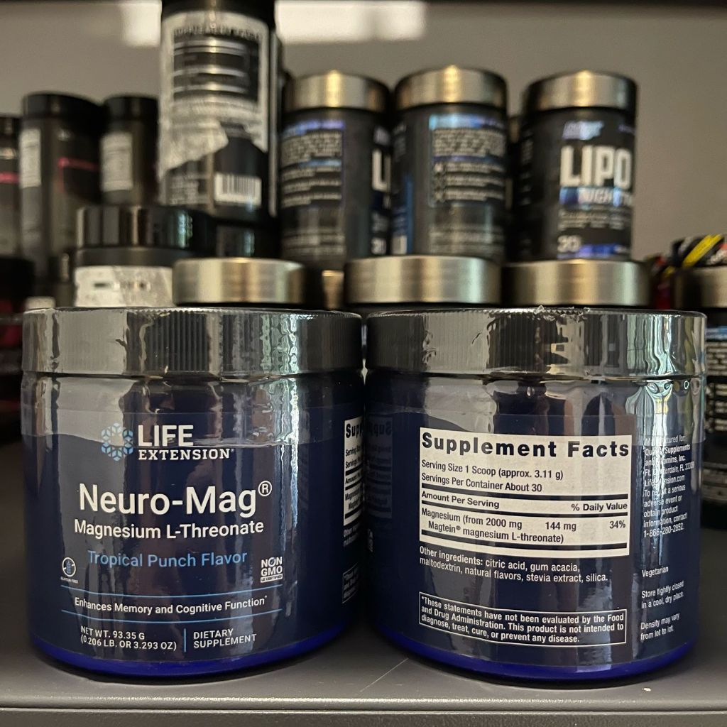 Jual Life Extension neuro mag magnesium L-threonate powder bubuk ...