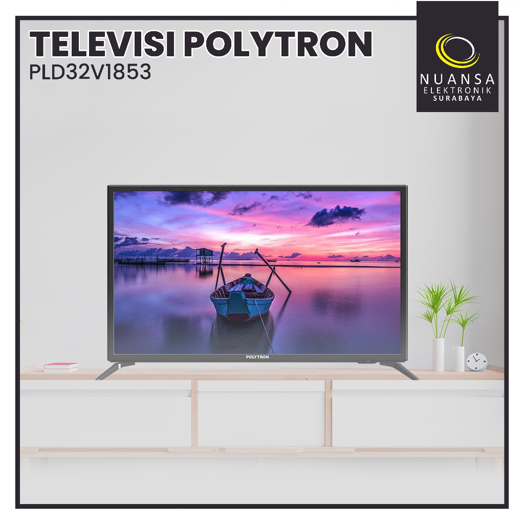 Jual POLYTRON 32 Inch Digital LED TV PLD 32V1853 / PLD-32V1853 / PLD32V1853 | Shopee Indonesia