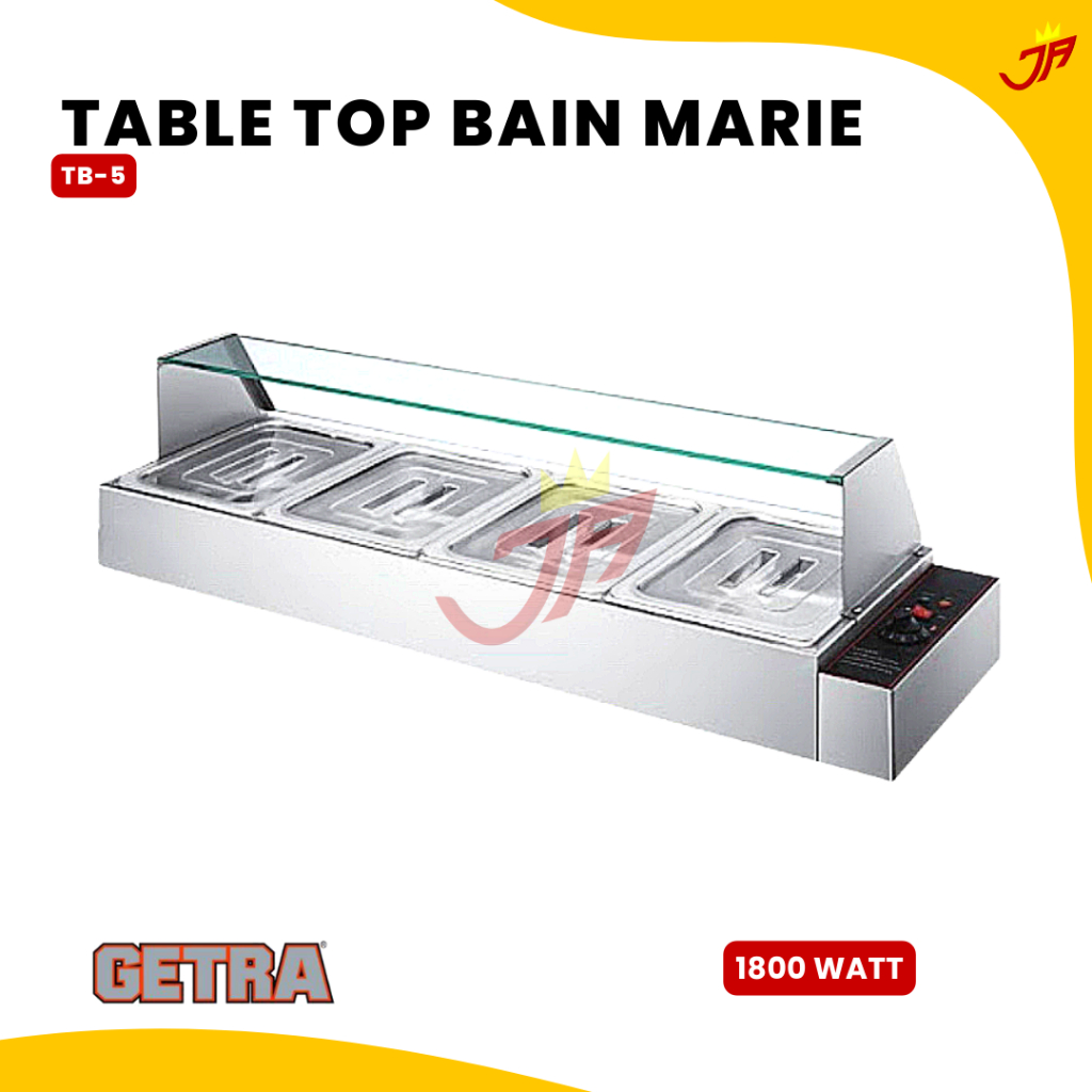 Jual GETRA Table Top Bain Marie TB-5/Bain Marie Table TB 5 | Shopee ...