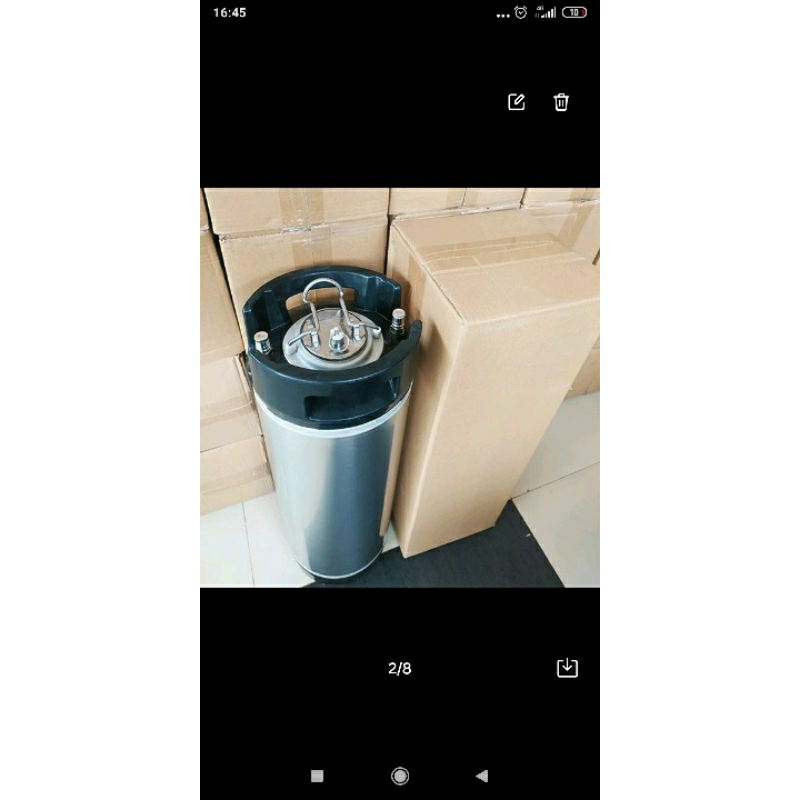 Jual Tabung Stainless Tabung Water Tang Dental Tabung Minuman Softdrink ...