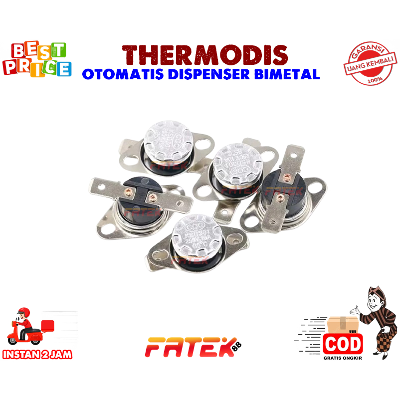 Jual ANEKA THERMODIS DERAJAT / THERMOSTAT DISPENSER | OTOMATIS THERMO FUSE | BIMETAL THERMODIS ...