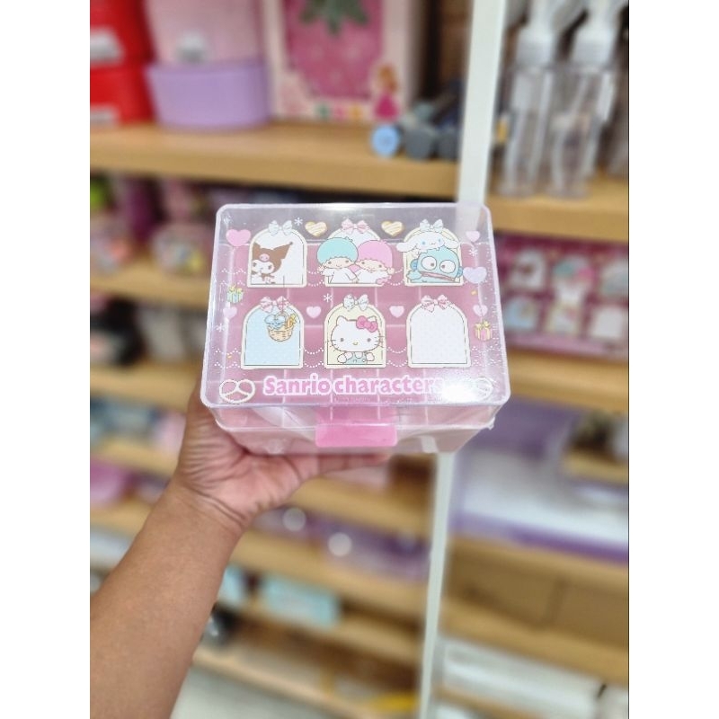 Jual Miniso-Sanrio Characters Storage Collection Dustproof Organizer ...