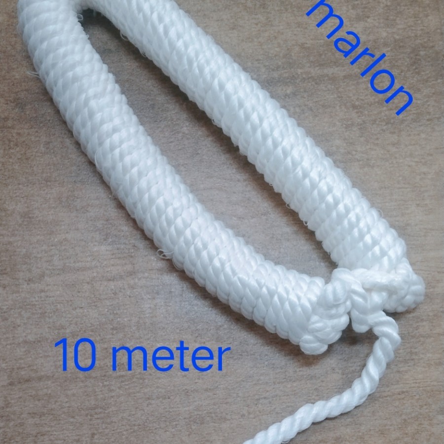 Jual Tali Tambang Pramuka Marlon 10 Meter Tali Serat Nilon / Nylon ...