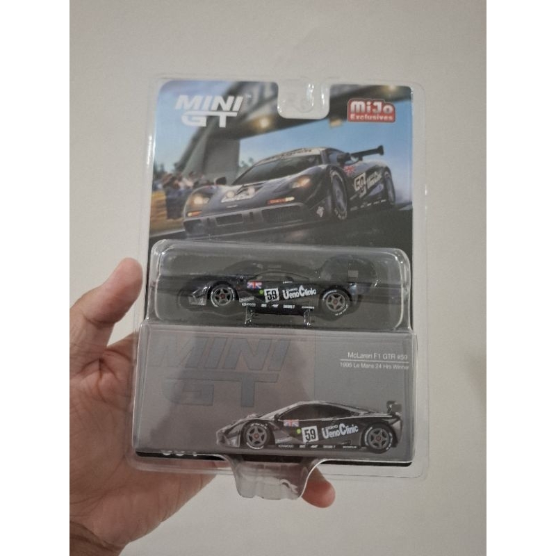 Jual Mini GT 534 BLISTER McLaren F1 GTR #59 1995 Le Mans 24 Hrs Winner | Shopee Indonesia