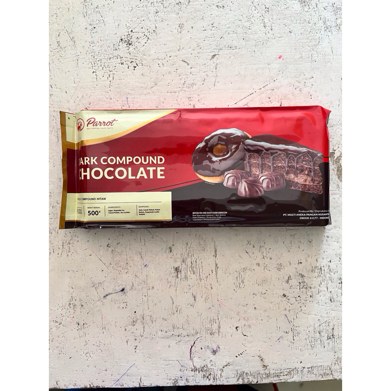 Jual Parrot Dark Chocolate Compound 500gr | Shopee Indonesia