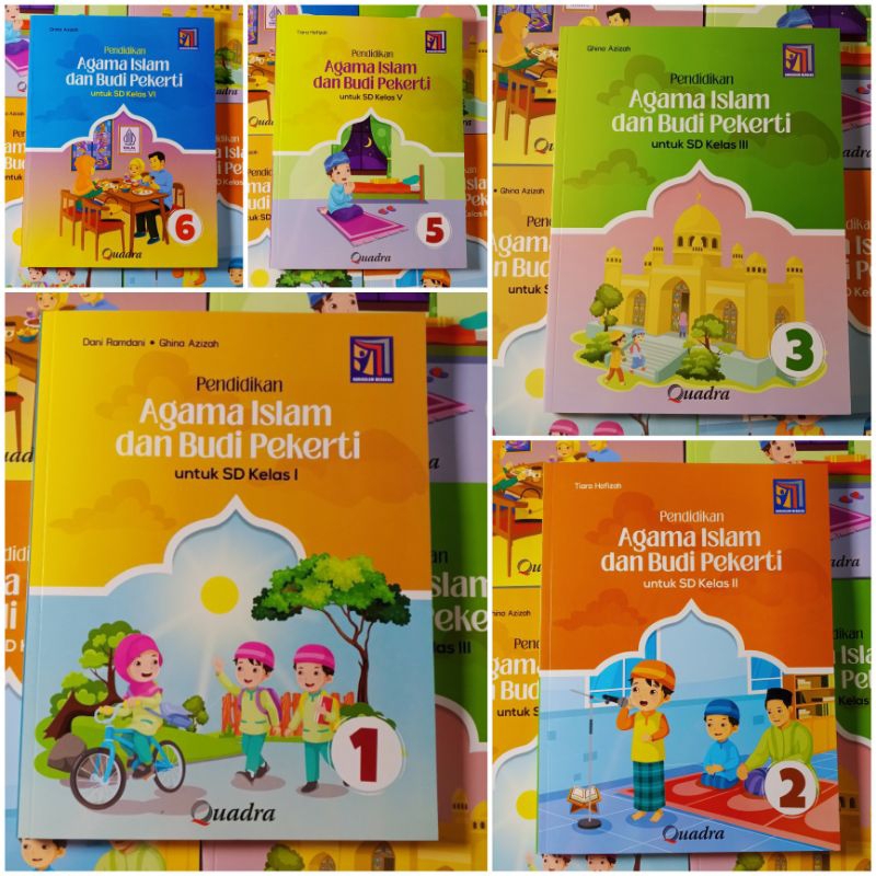 Jual Buku Quadra Agama Islam New SD Kelas 1-6 Kurikulum Merdeka | Shopee Indonesia