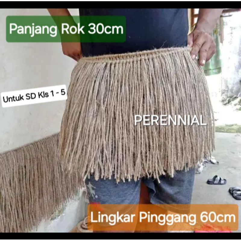 Jual Rok Papua 30cm untuk Anak , Rok Rumbai Adat Pedalaman Papua ...
