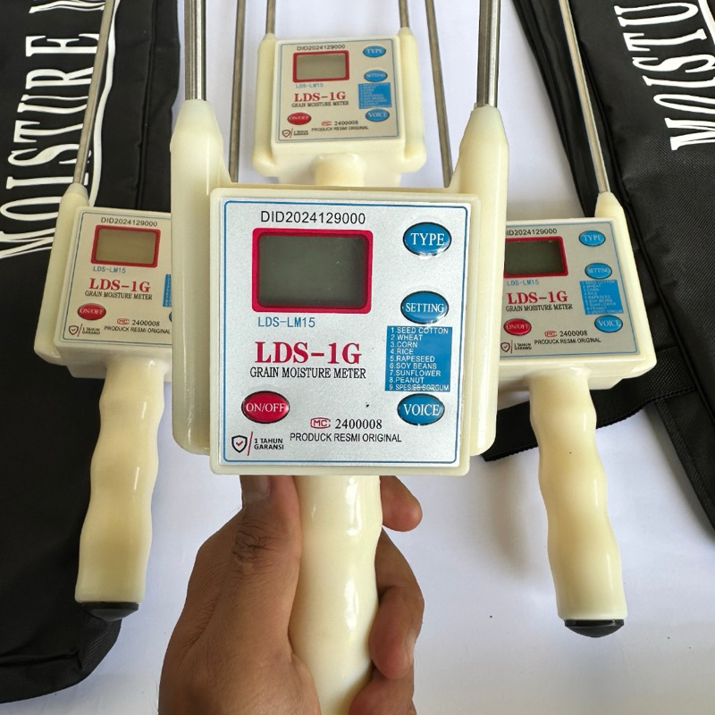 Jual Grain Moisture Meter LDS-1G VERSI Tusuk Dengan No Perizinan DID2024129000 RESMI ORIGINAL ...