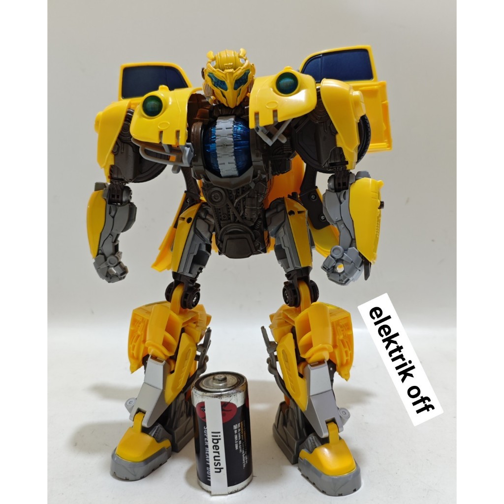 Jual Transformers bumblebee power charge bumblebee battle mask deformed ...