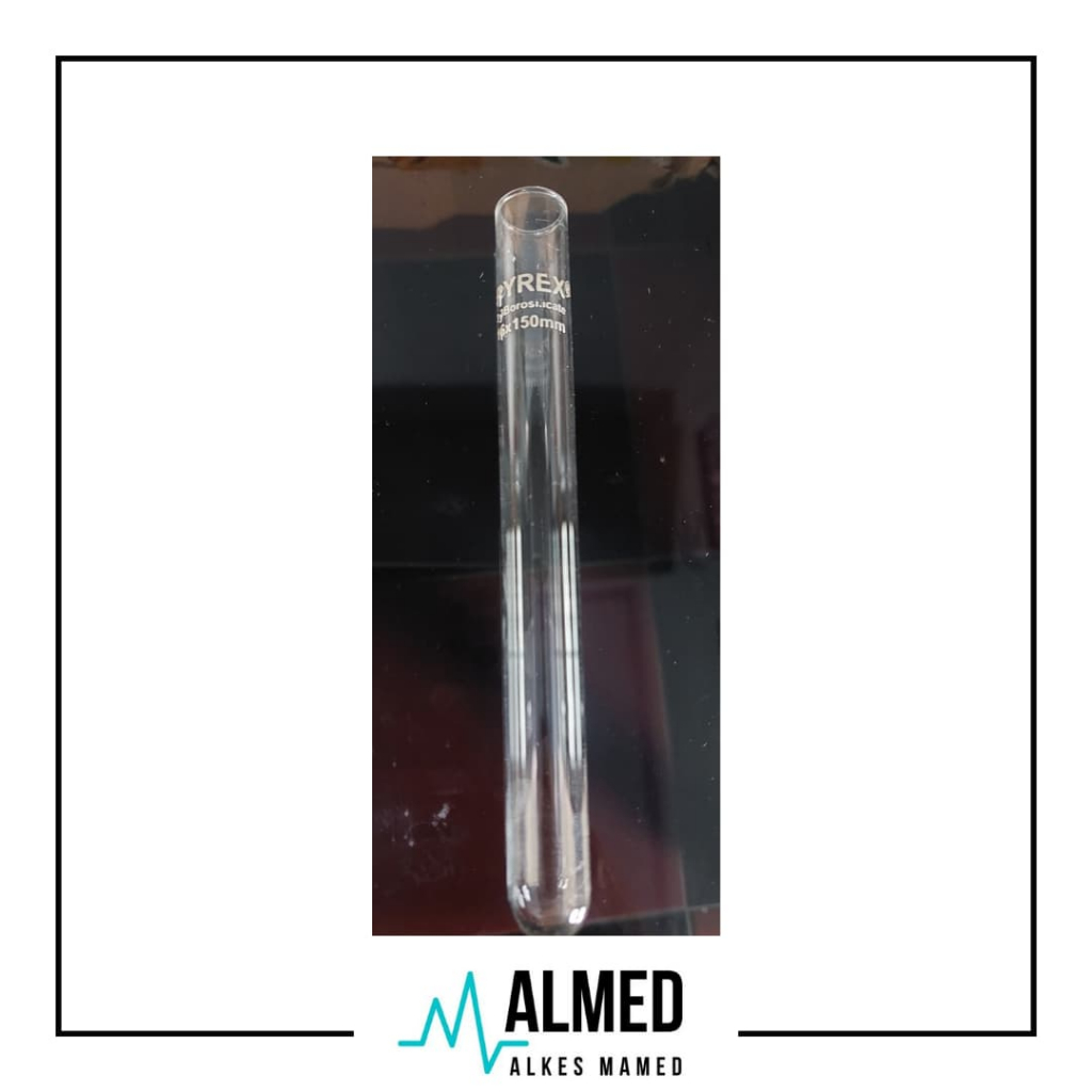Jual Tabung Reaksi Pyrex Ukuran 16x150mm / Tabung Reaksi Kaca Pyrex ...
