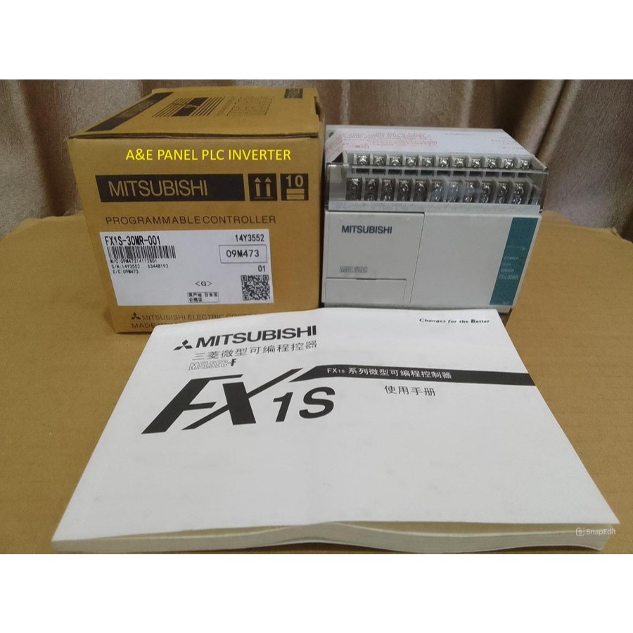 Jual FX1S-30MR-001 PLC Mitsubishi FX1S-30MR-001 FX1S 30MR 001 ...