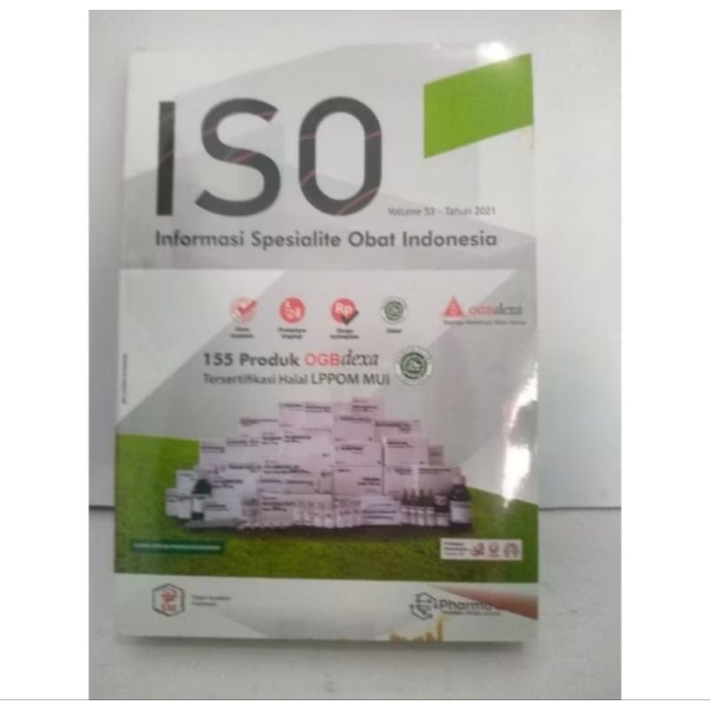 Jual ISO INFORMASI SPESIALITE OBAT INDONESIA VOLUME 53 TAHUN 2021 ...