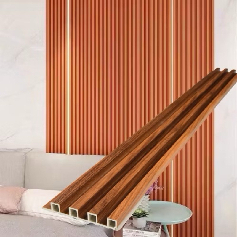Jual WPC PANEL JUMBO 290CM x16CM WALLPANEL PVC WOOD WALLPANEL DEKORASI ...