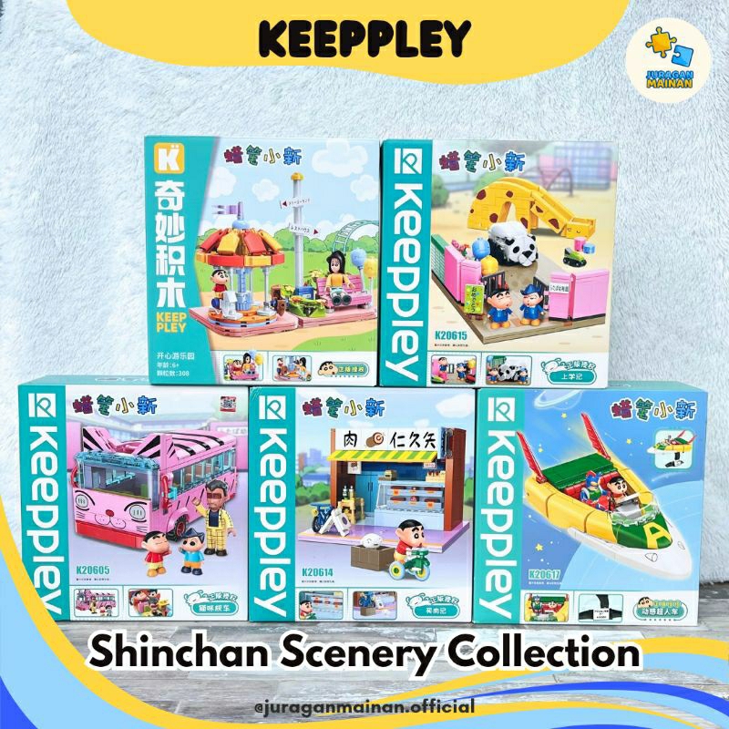 Jual KEEPPLEY TOYS Sincan Scenery Series - Bricks bongkar susun brick ...