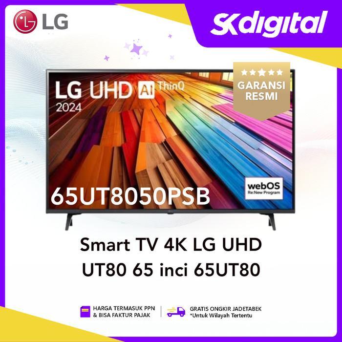 Jual TV LG 65UT8050 Uhd 4K Hdr 10 Pro Smart Tv 65 Inch NEW 2024 8050 | Shopee Indonesia