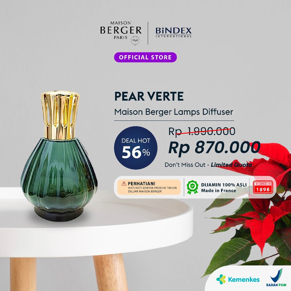Jual Maison Berger - Lampe Berger Lamps Pear Series / Botol Lamp ...
