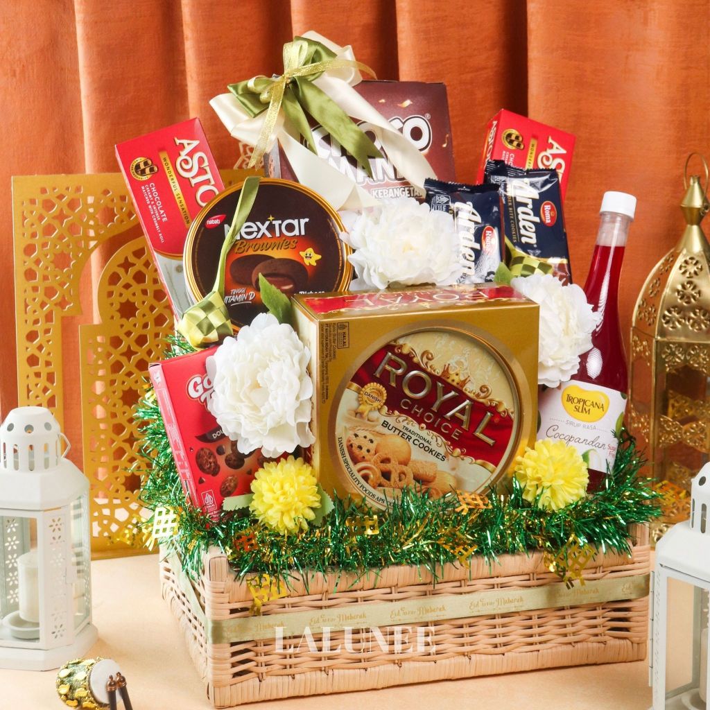 Jual Parsel Lebaran Snack Premium - Hampers Ramadhan isi Snack - Eid ...