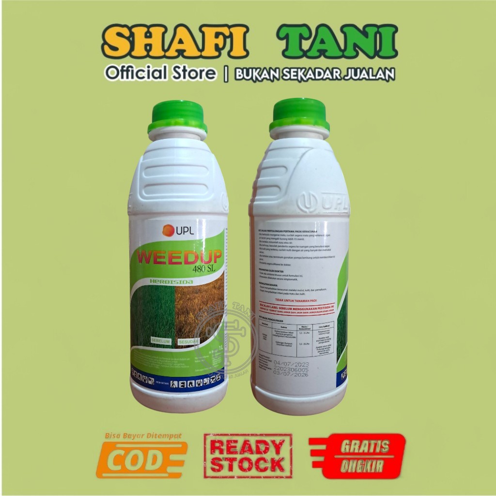 Jual HERBISIDA WEED UP 480 SL digunakan untuk mengendalikan gulma dan ...