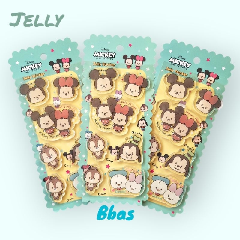 Jual Mickey Minnie Jelly Stickers - Adinata / StickerMickey Minnie ...
