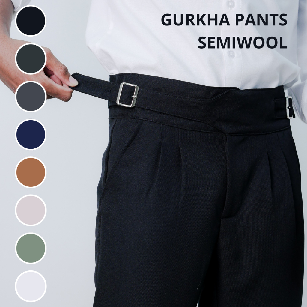 Jual Mubeng - Gurkha Pants Semi Wool | Shopee Indonesia