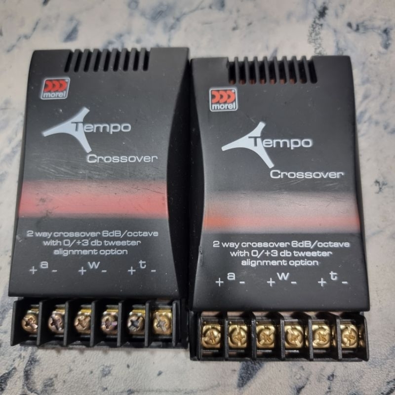 Jual crossover pasif 2 way morel tempo | Shopee Indonesia