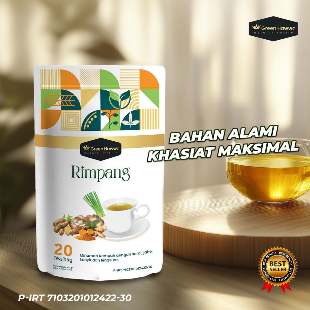 Jual Teh Rimpang Green Hawa Resep Dari Dr. Zaidul Akbar Terbuat Dari ...