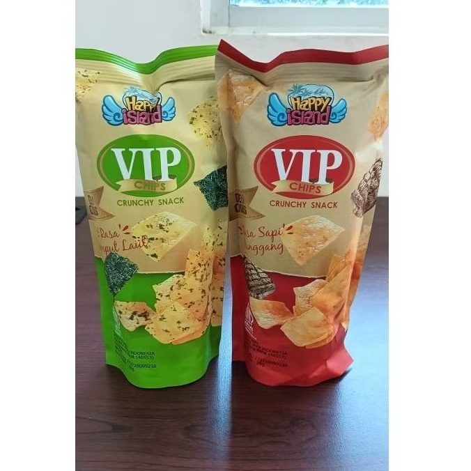 Jual Happy Island // VIP Chips [ 5 pcs ] // pack | Shopee Indonesia