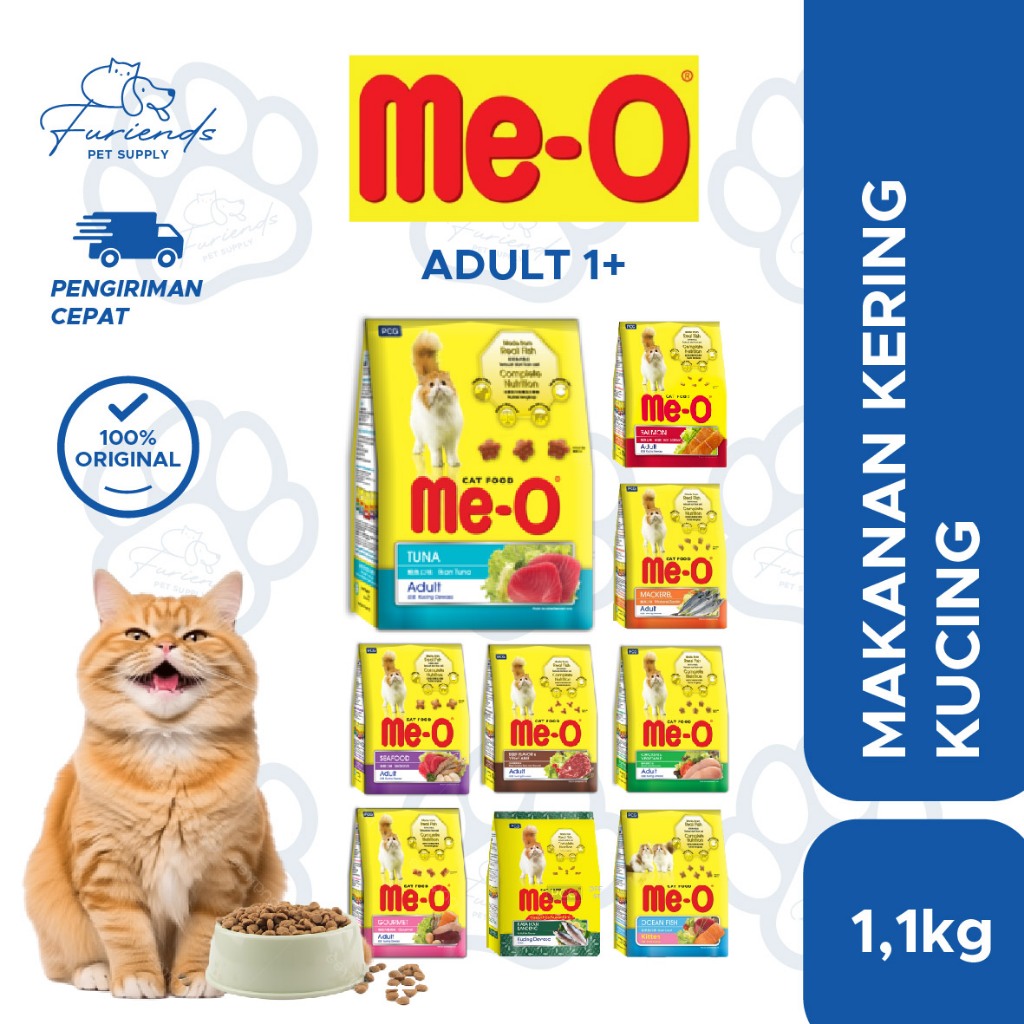 Jual ME-O MEO DRY FRESH PACK MEO CAT FOOD MEO KERING 1,1 KG 1,2 KG ...