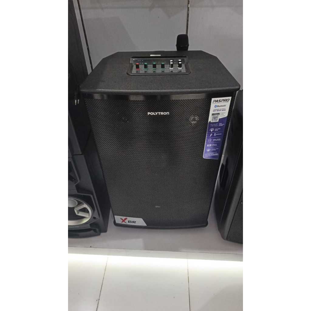 Jual SPEAKER POLYTRON PAS PRO 12F7 12 INCH PORTABLE FREE 2 MIC | Shopee ...