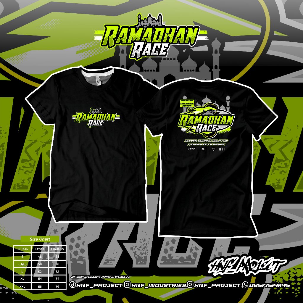 Jual KAOS RAMADHAN RACE DRIVER SUBANG SELATAN | Shopee Indonesia
