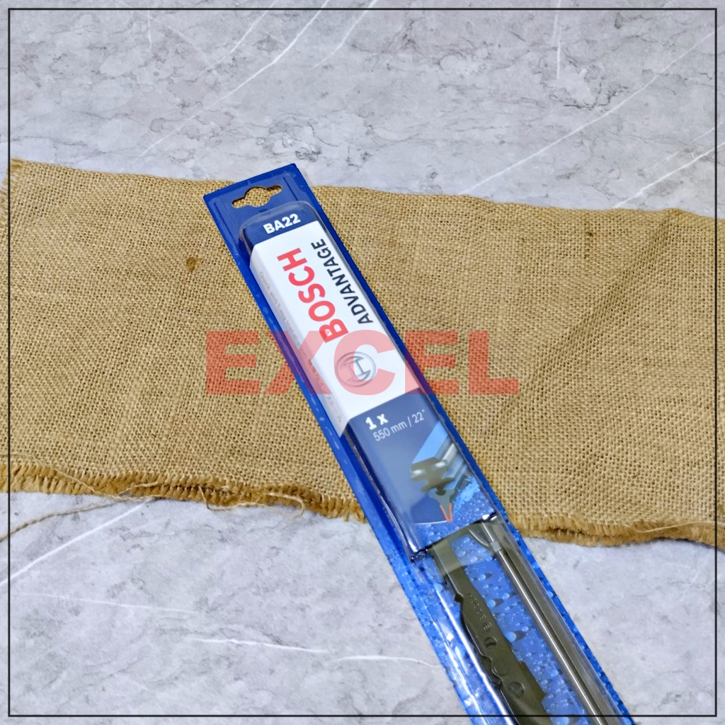 Jual WIPER BLADE BOSCH ADVANTAGE 22" INCH 55CM - WIPER BESI BOSCH ...