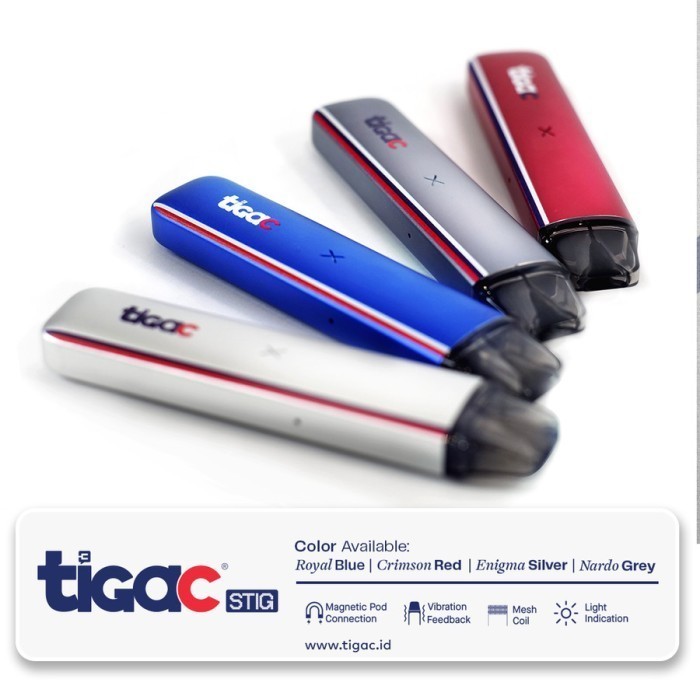 Jual TIGAC STIG ELUX POD KIT BUNDLING 30ML SALT NIC LIQUID BY TIGAC ...