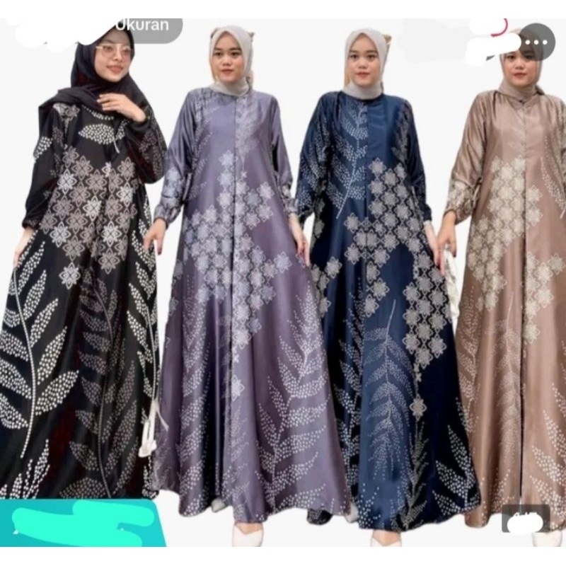Jual paket gamis hyget 4 pcs | Shopee Indonesia