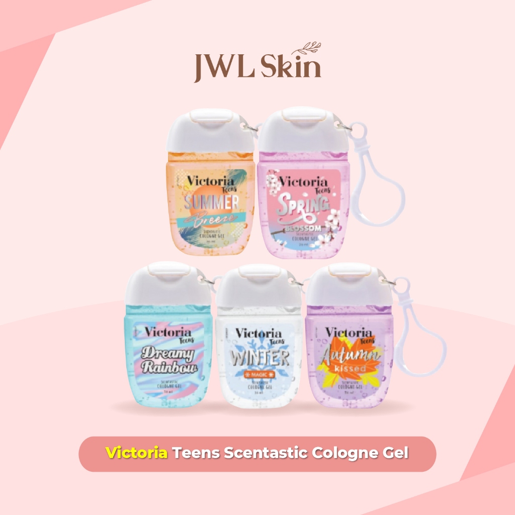 Jual Cologne Gel Victoria Teens Scentastic Auntum Winter Spring Summer ...