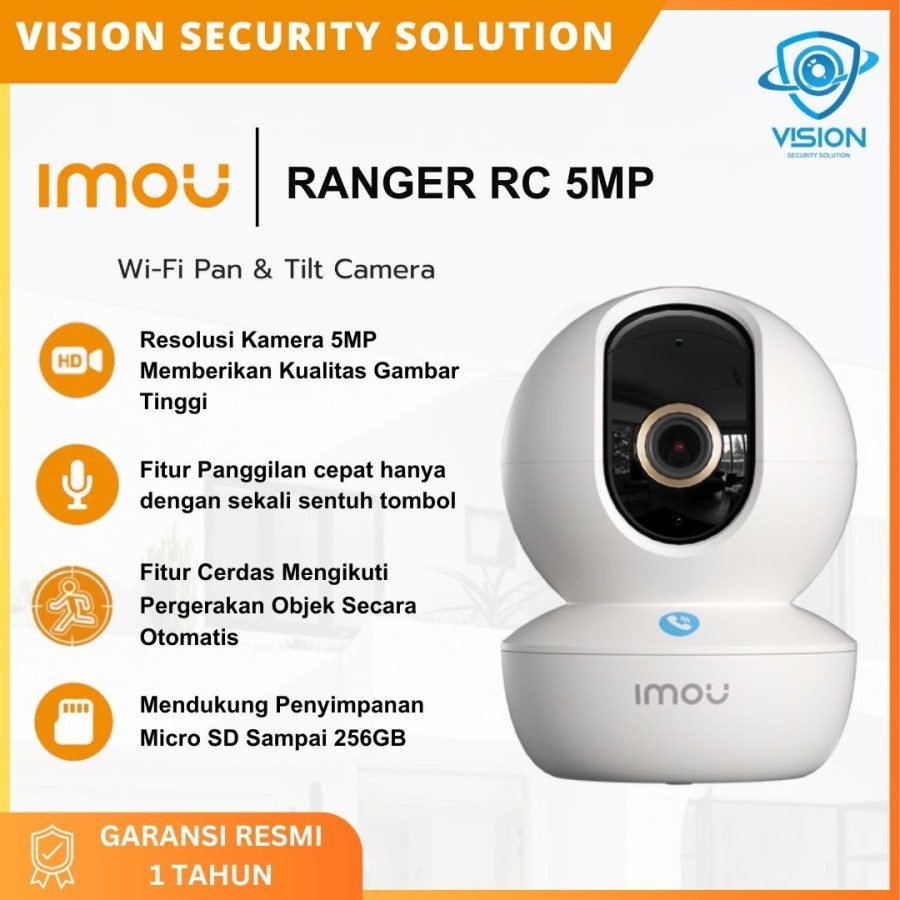 Jual Imou Ranger RC 5MP GK2CP-5C0WR Babycam CCTV IP Wireless Two-Way ...