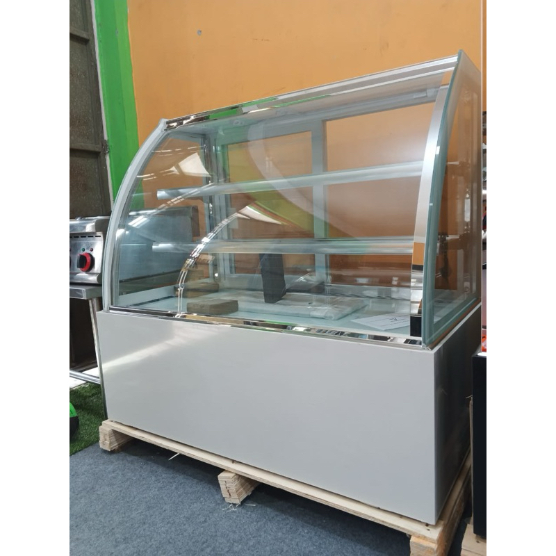 Jual chiller cake showcase ukuran 120 cm baru | Shopee Indonesia