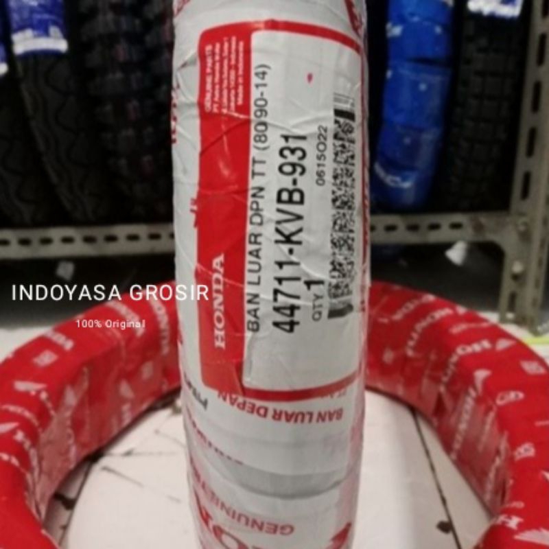 Jual Ban AHM Federal Original Honda Ring 14 80/90 Vario Beat Scoopy Non ...